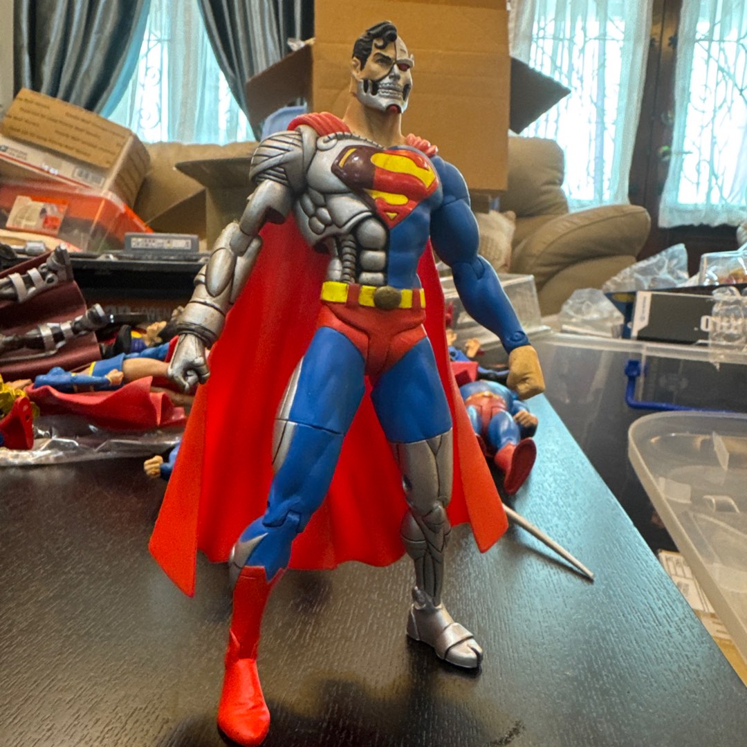 DC Universe CYBORG SUPERMAN action figure Reign of Supermen super ...