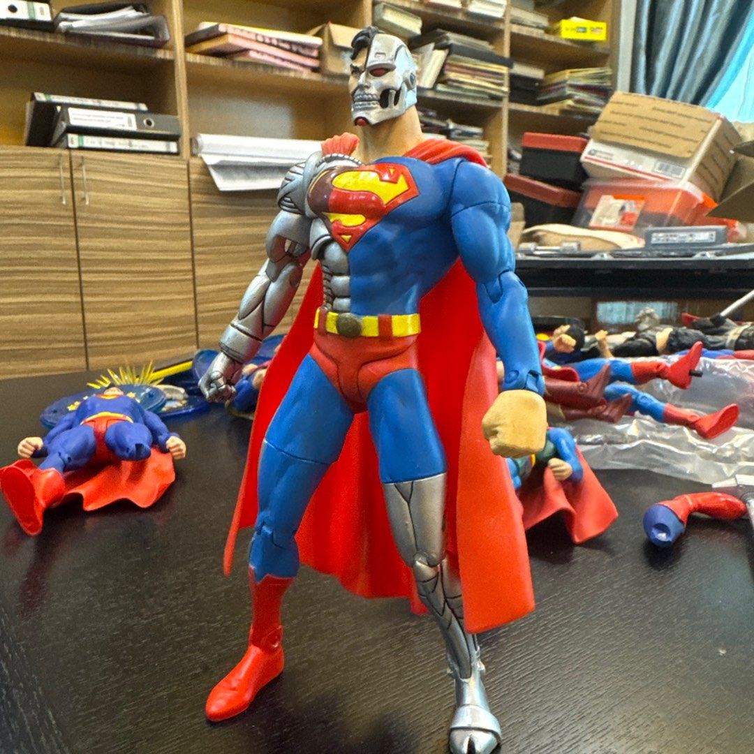 DC Universe CYBORG SUPERMAN action figure Reign of Supermen super ...