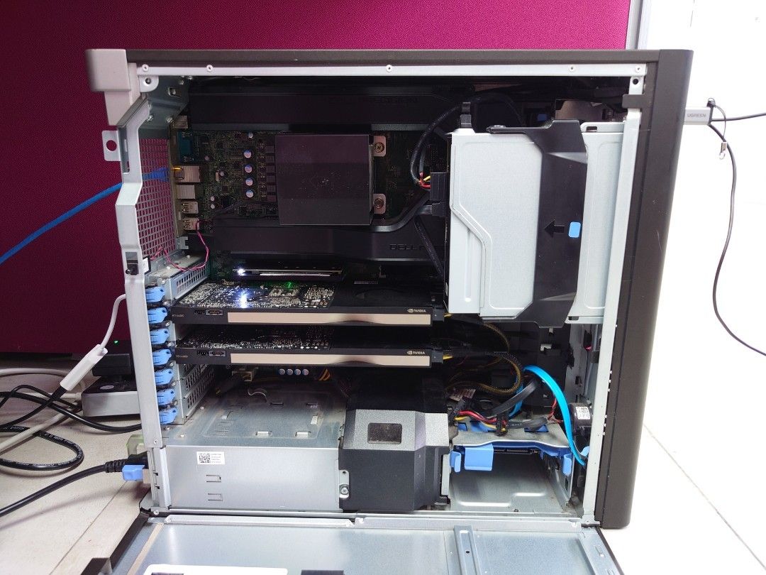 Dell Precision Tower 5810 Rendering Workstation Dual RTX A4000 ...