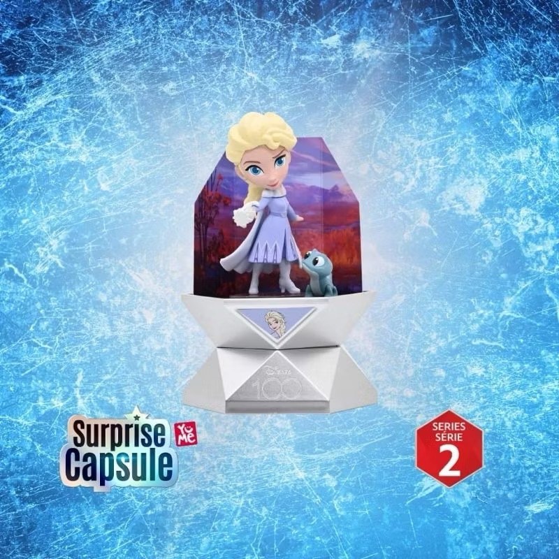 Disney 100 Surprise Capsules Series 2/ Frozen Elsa & Hua Mulan, Hobbies ...