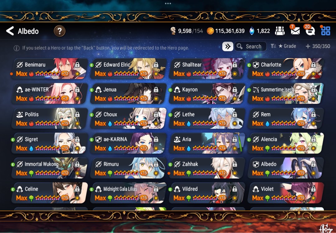 Epic Seven Endgame account 40 MLs, Video Gaming, Video Games, Others on ...
