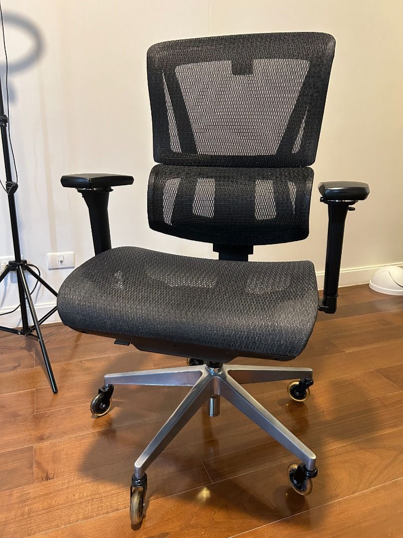 Ergohome ErgoFlex office chair - upgraded wheels no headrest, Furniture ...