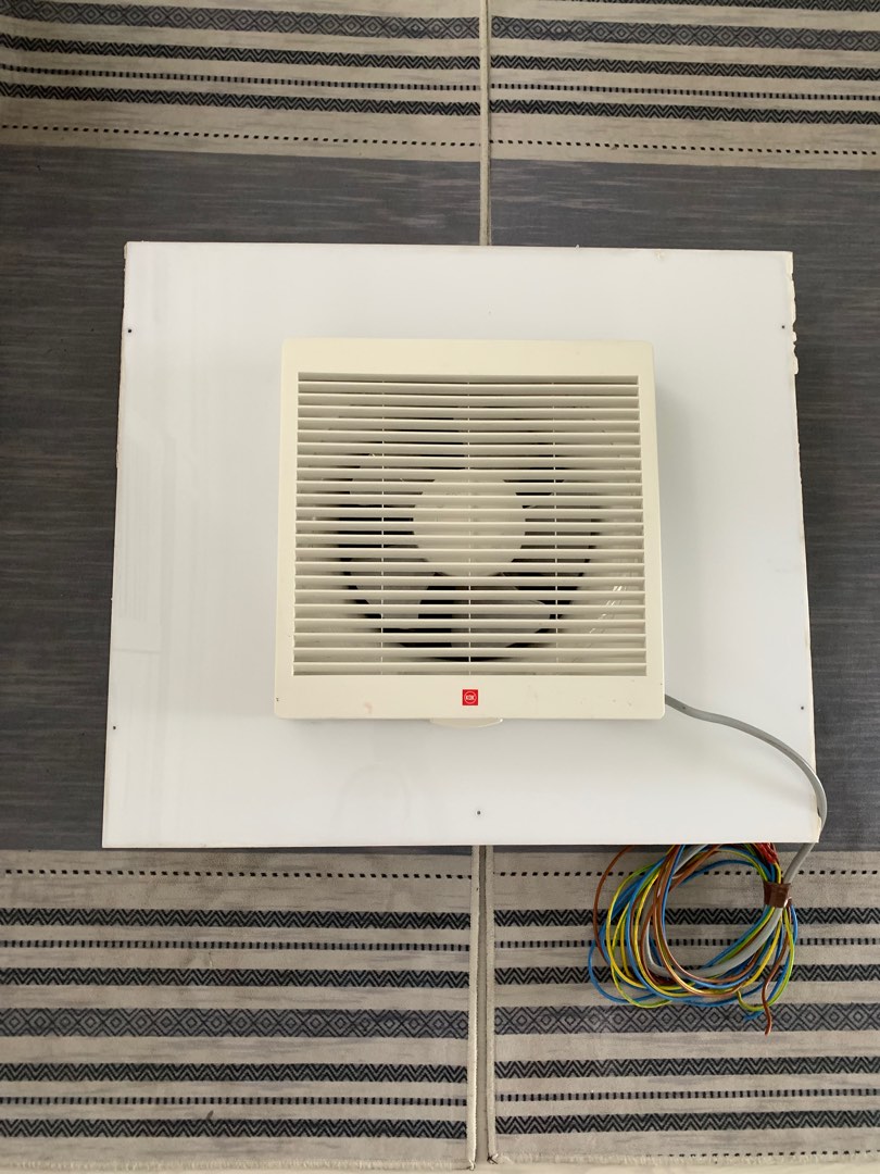 KDK 20ALH Exhaust Fan with Acrylic panel, Furniture & Home Living ...
