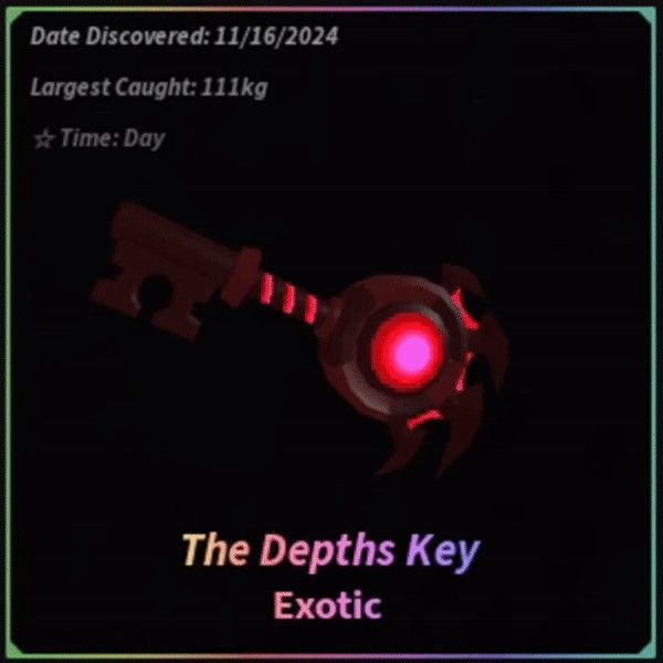 Fisch the depths key, Video Gaming, Gaming Accessories, In-Game ...