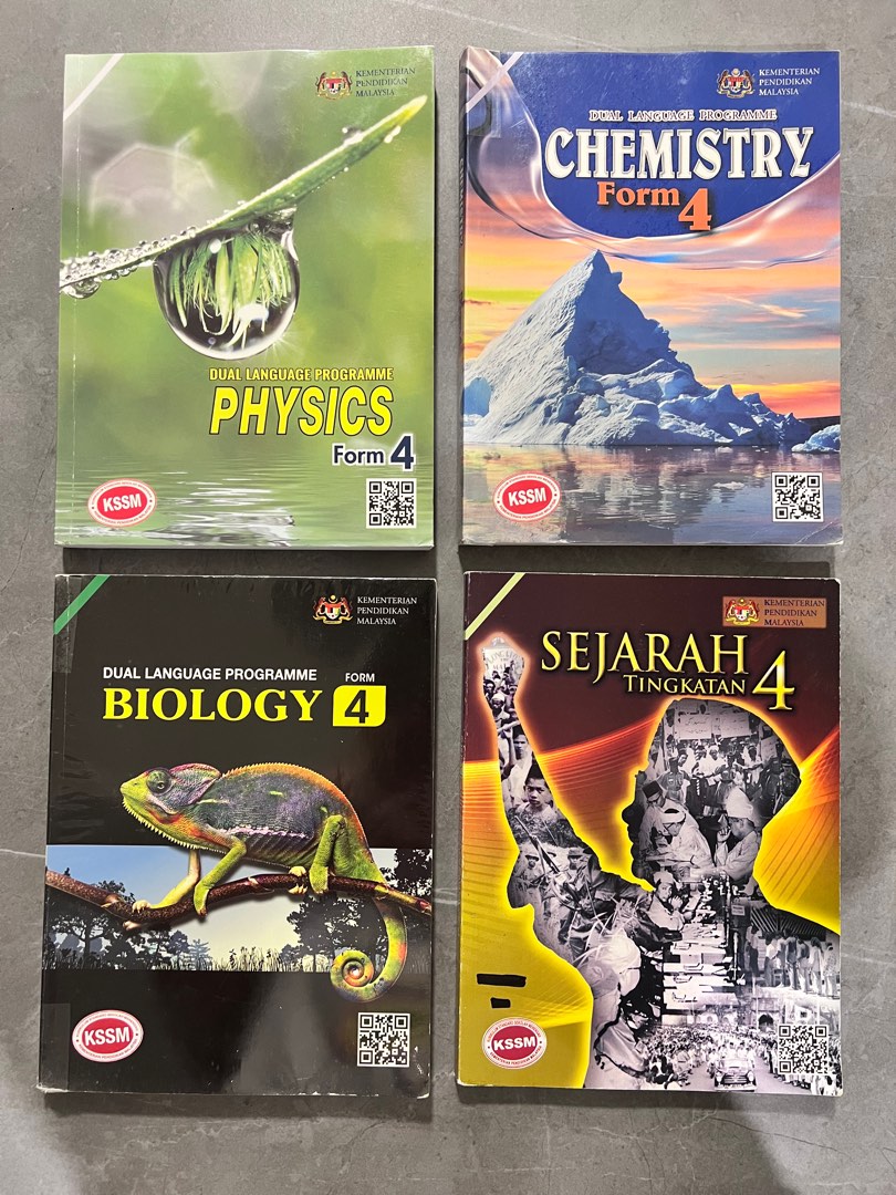 Form 4 KSSM Text Books, Hobbies & Toys, Books & Magazines, Textbooks on ...