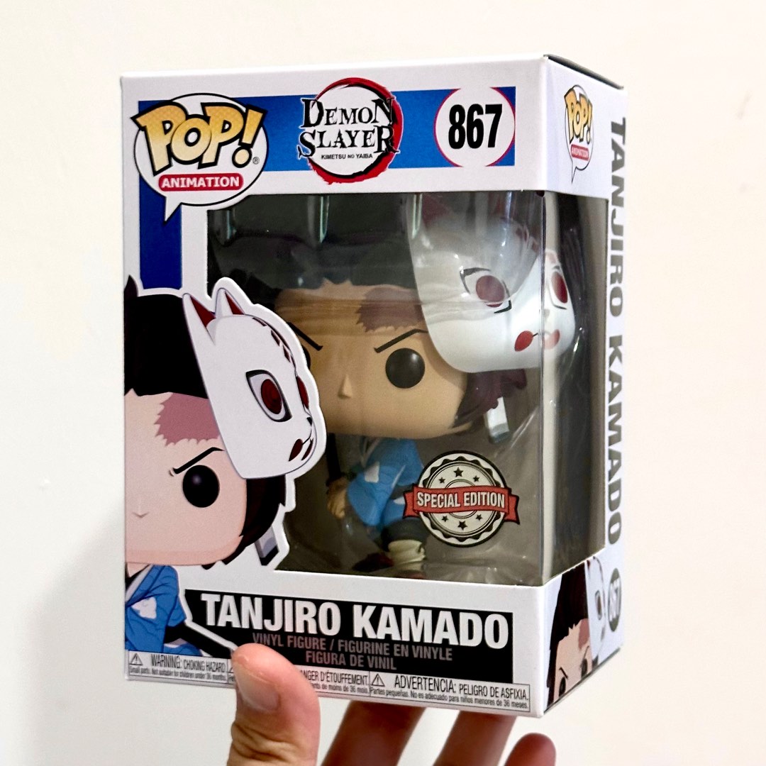 Funko Pop! Tanjiro Kamado #867 (Final Selection Arc) - Kimetsu no Yaiba ...