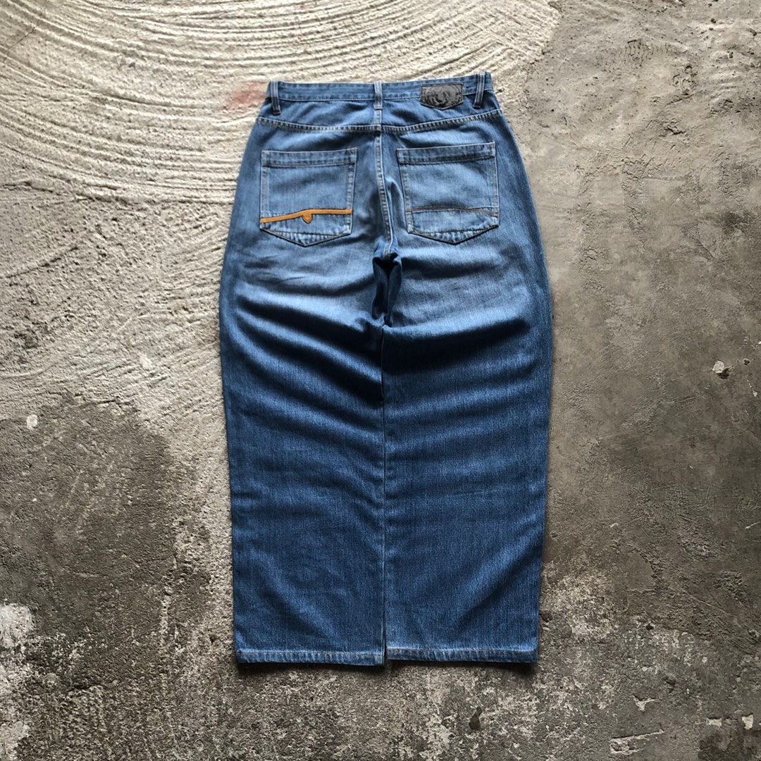 50 Cent G - Unit brand Heavy baggy jeans, Men's Fashion, Bottoms, Jeans ...