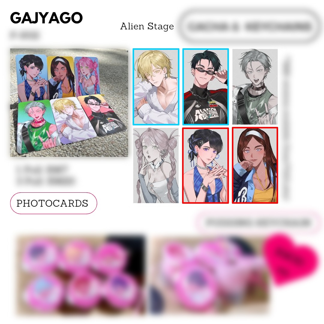 [WTT/WTS] gajyago ALNST/Alien Stage Fanart Photocards - Sua/Hyuna ...