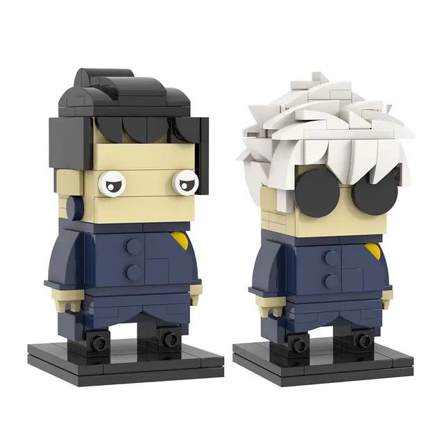 GOJO SATORU JJK LEGO BRICKHEADZ MOC, Hobbies & Toys, Toys & Games on ...