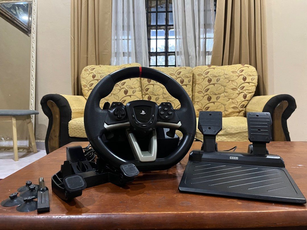 HORI RWA Racing Wheel Apex for PS5/PS4/PC, Video Gaming, Gaming ...