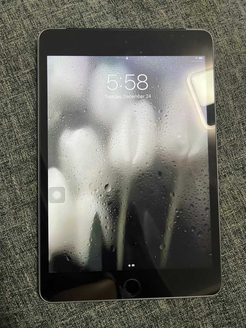 Ipad mini 4 128gb gray wifi + cellular, Mobile Phones & Gadgets, Tablets, iPad on Carousell