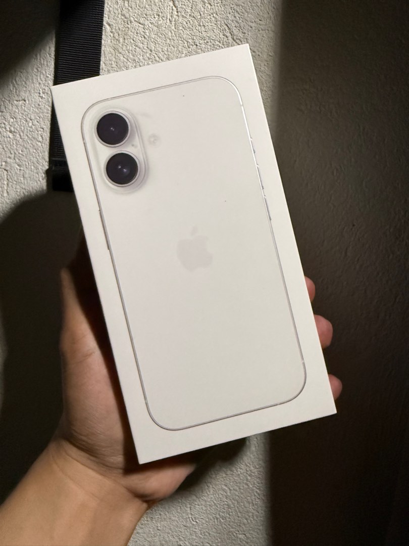 iPhone 16 - Not yet activated - With accessories (128GB - White - NTC ...