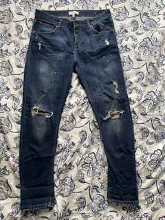Deep Blue Jeans Kepala Kain, Men's Fashion, Bottoms, Jeans on Carousell