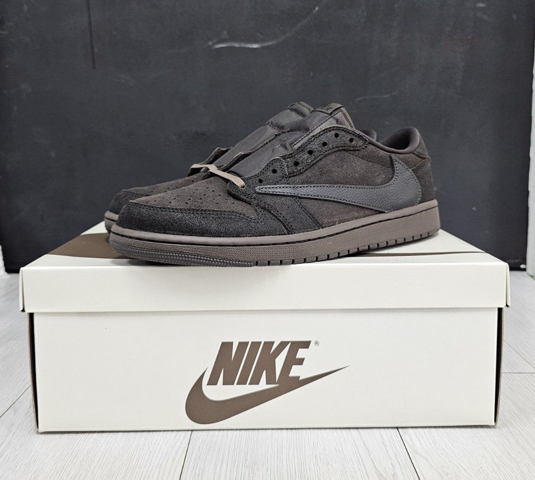 Air Jordan 1 Low x Travis Scott Velvet Brown UK9.5 / US10.5, Men's Fashion, Footwear, Sneakers ...
