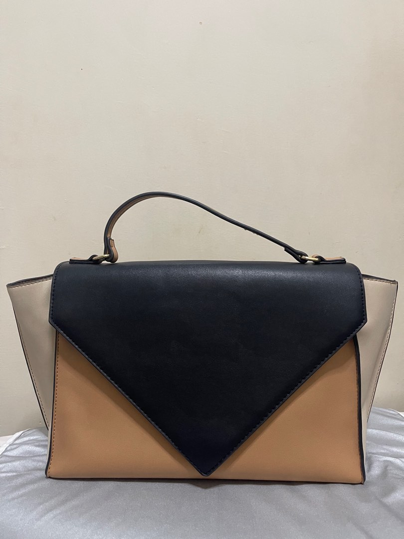 Just Fab Modern Satchel Bag, Women's Fashion, Bags & Wallets, Shoulder ...