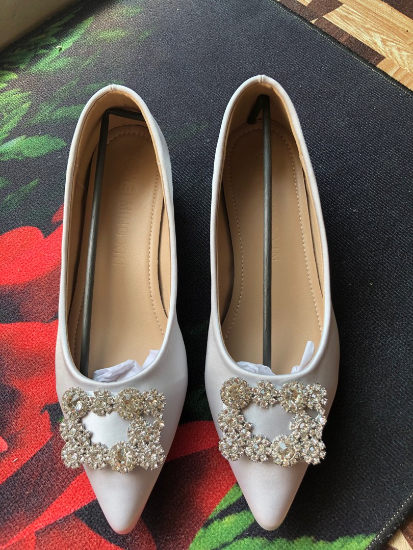 KASUT KAHWIN NIKAH DINNER, Women's Fashion, Footwear, Heels on Carousell