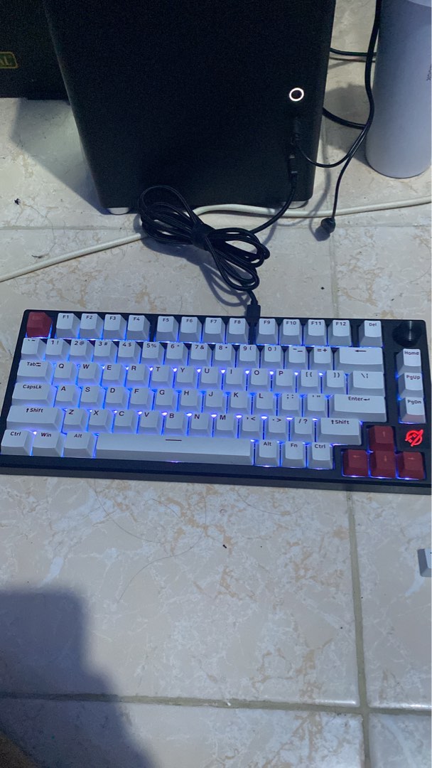 Keyboard mechanical pressplay rover84 v4 lite, Elektronik, Bagian ...