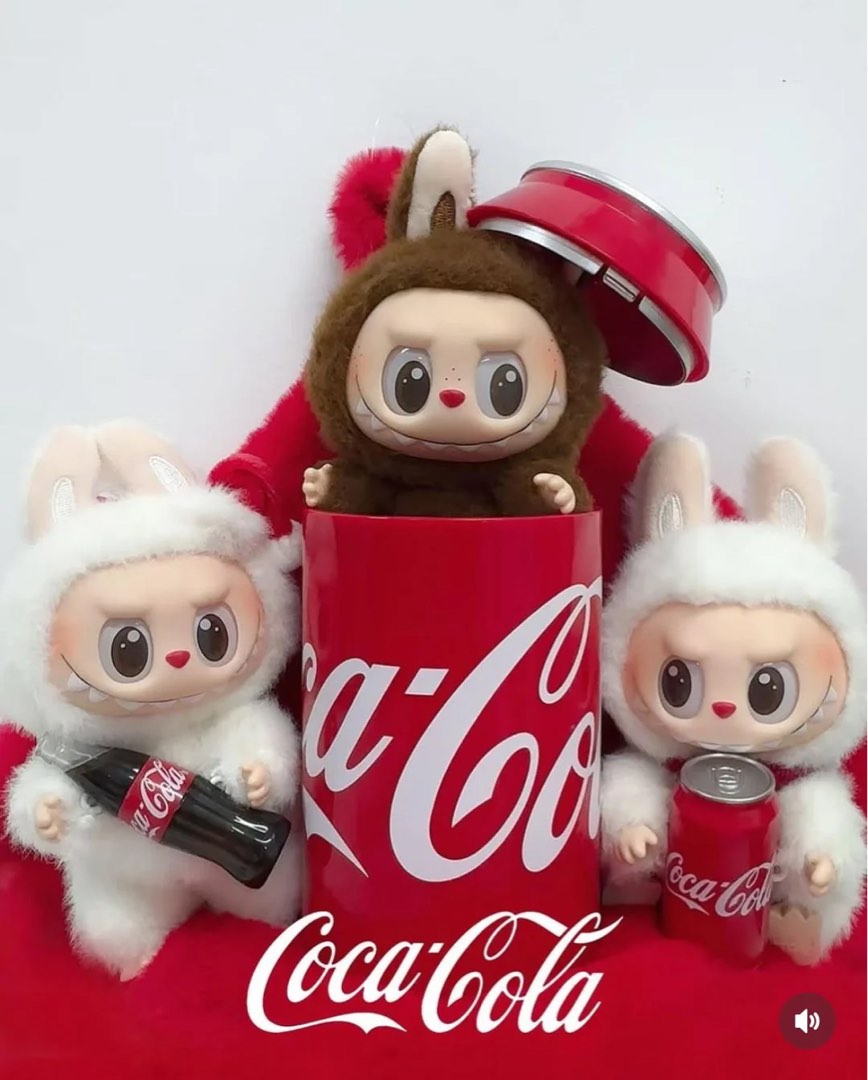 labubu coca cola coke pendant blind box, Hobbies & Toys, Toys & Games ...