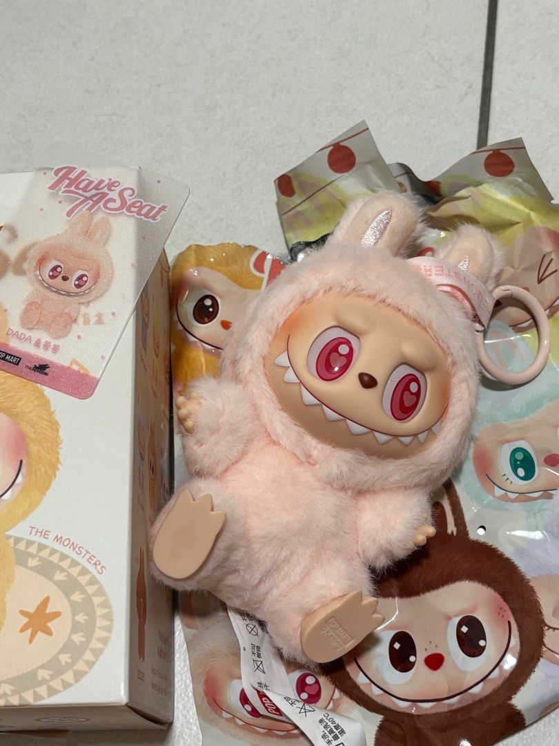 Labubu Have A Seat V2 Dada, Hobbies & Toys, Toys & Games on Carousell