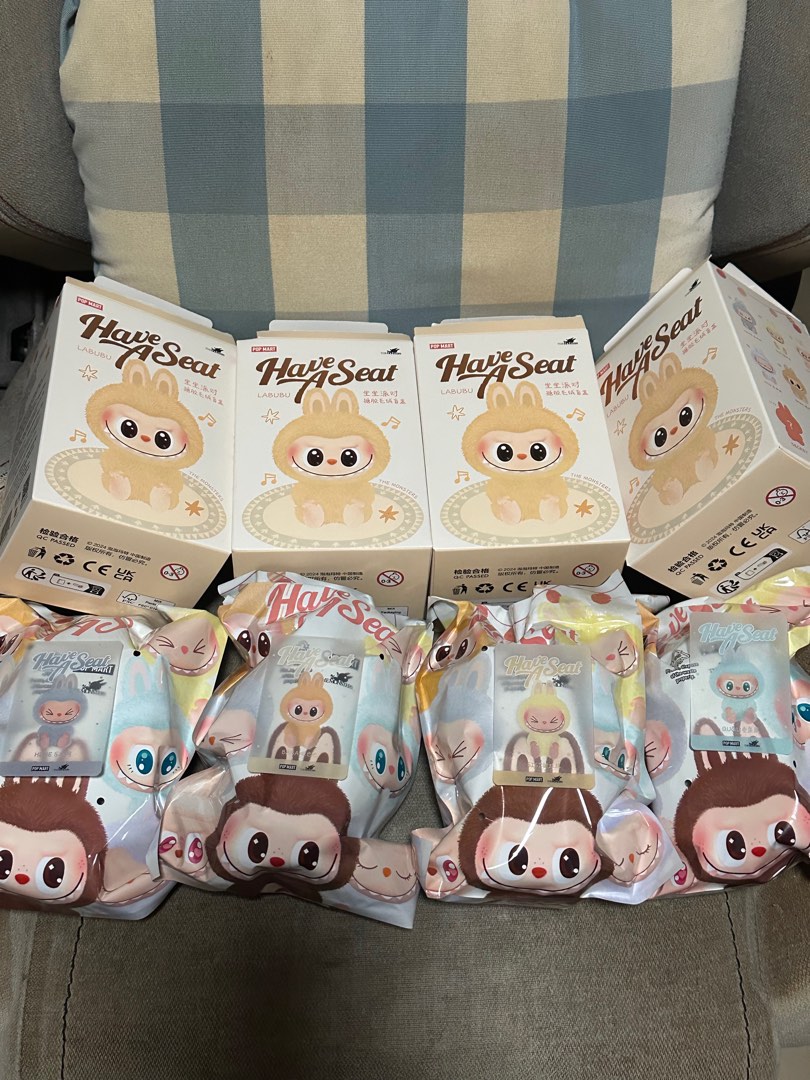 Labubu V2 (opened with foil), Hobbies & Toys, Toys & Games on Carousell