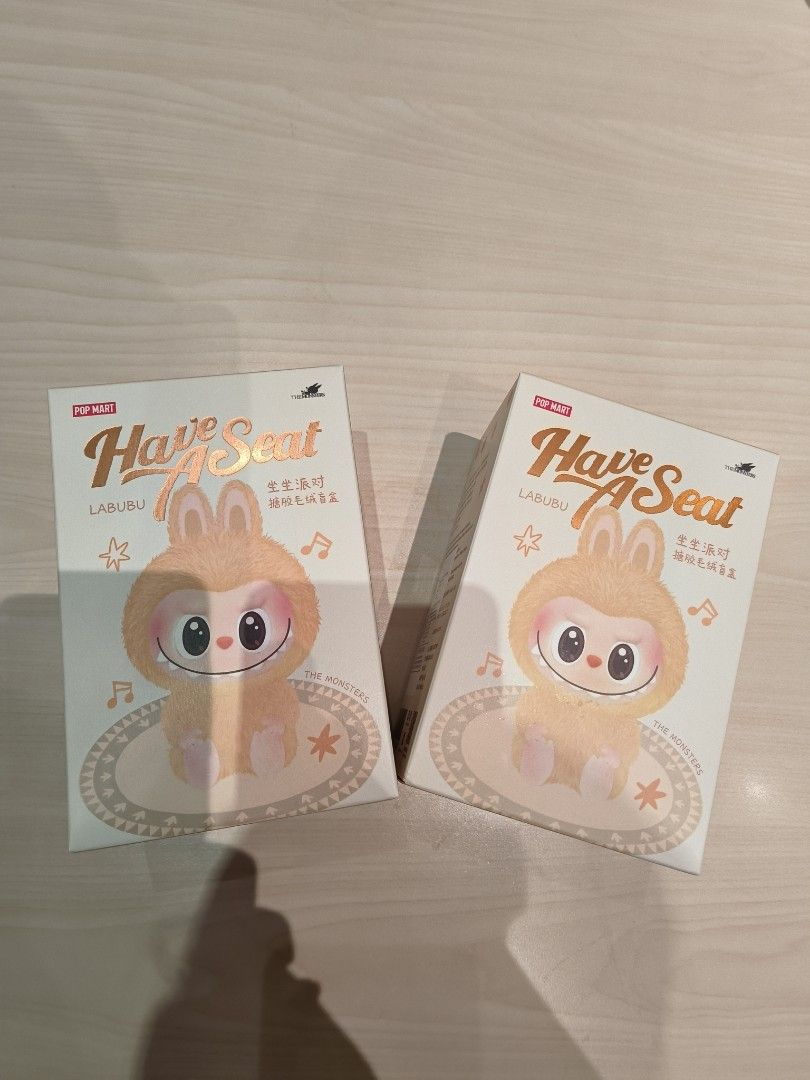 LABUBU VER 2 HAVE A SEAT ORIGINAL POP MART, Barang Yang Dicari di Carousell