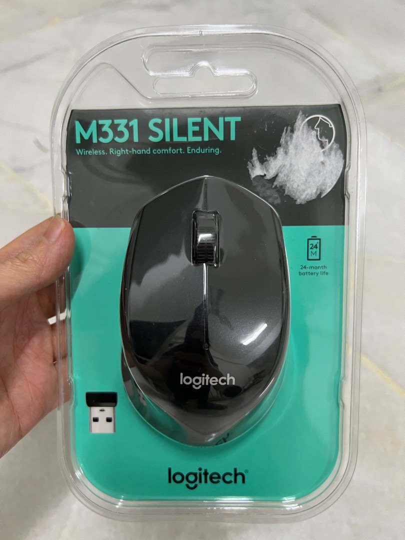 Logitech M331 Silent Wireless Mouse Computers And Tech Parts And Accessories Mouse And Mousepads On