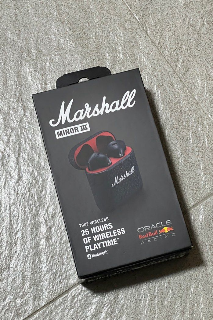 Authentic Marshall Minor III Bluetooth Wireless Earbuds (Limited ...