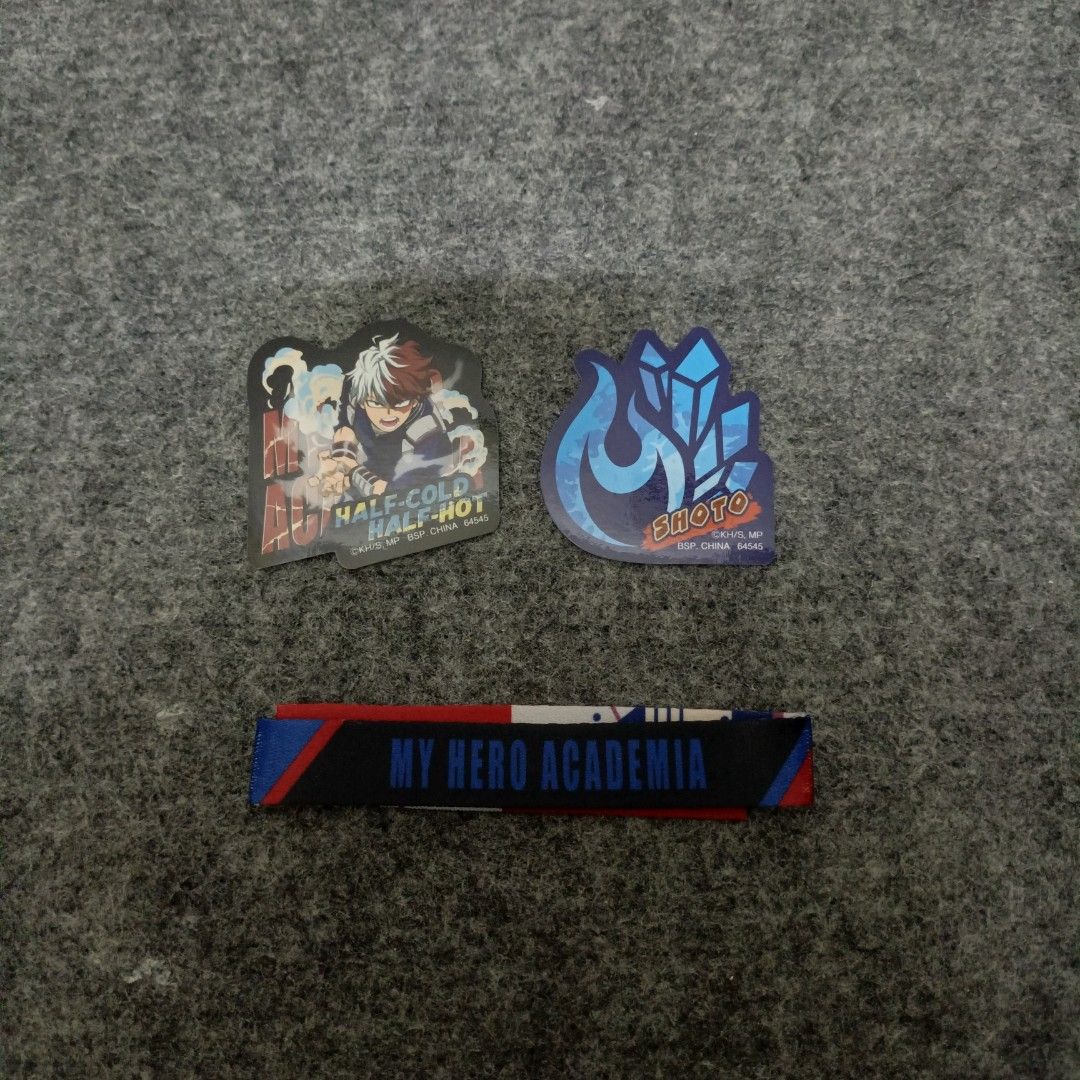 (MHA08) Ribbon & Sticker My Hero Academia: Boku no Hero | Shoto ...