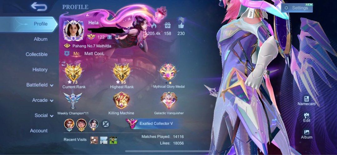 Mobile Legends Acc For Sale, Video Gaming, Video Games, Others on Carousell