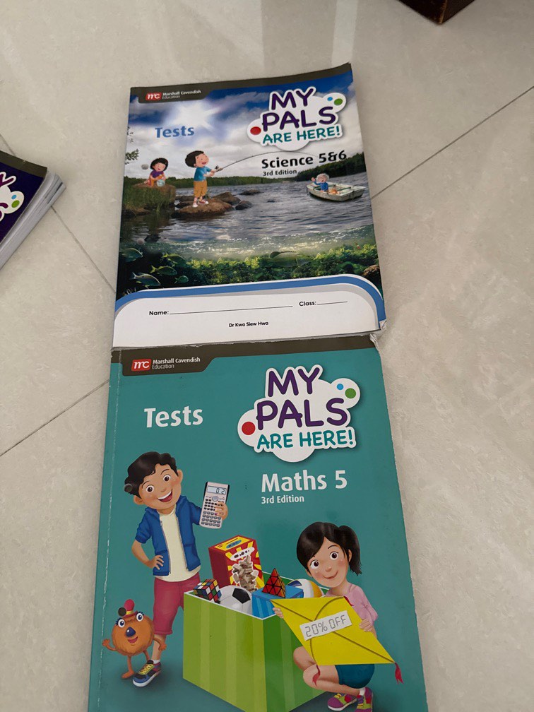 My Pals Tests P5 and P6, Hobbies & Toys, Books & Magazines, Assessment ...