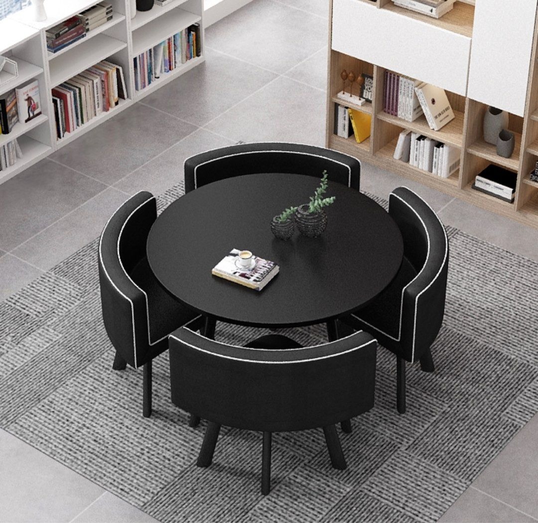 NAPIER Dining Table Set, Furniture & Home Living, Furniture, Tables ...