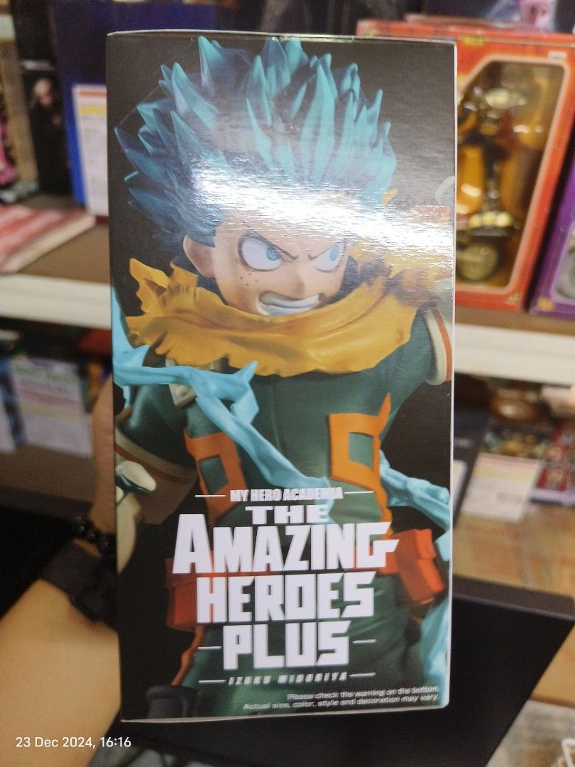 (Ori) Banpresto My Hero Academia The Amazing Heroes Plus Deku Izuku ...