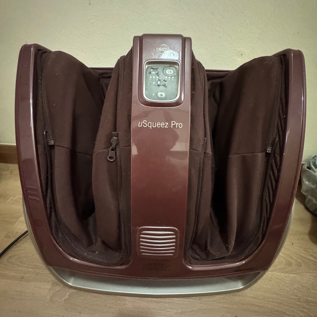 Osim uSqueez Pro Foot massager, Health & Nutrition, Massage Devices on ...