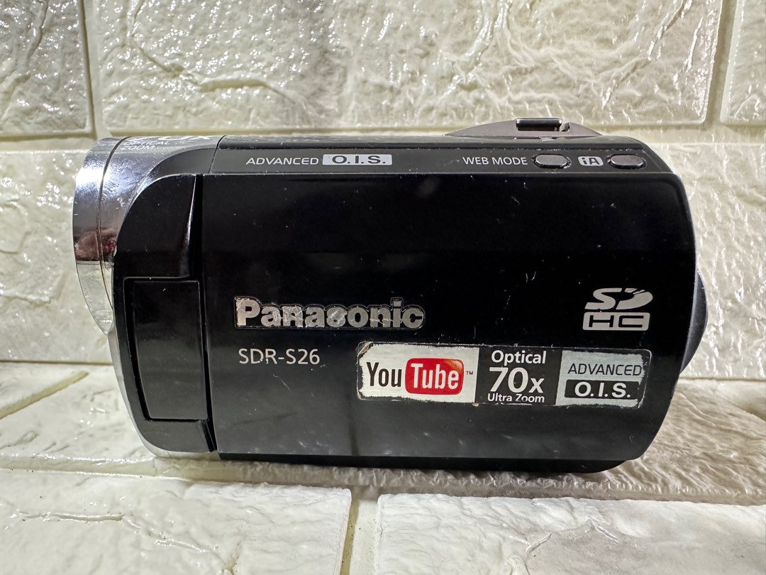 Panasonic SDR-S26 video Camera, Photography, Cameras on Carousell