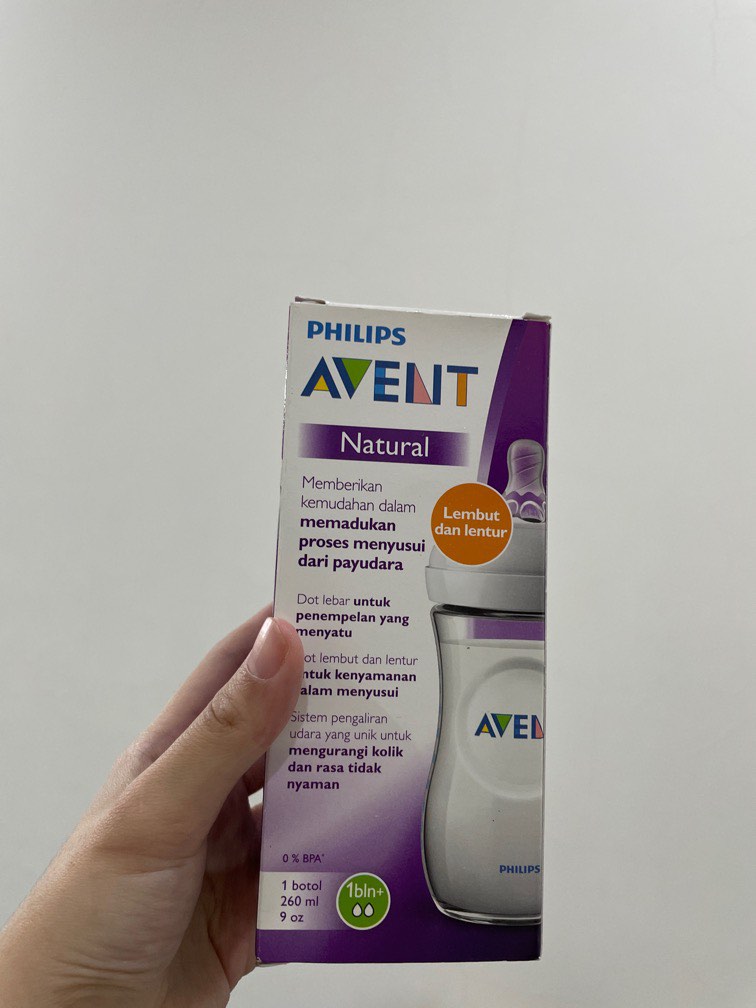 Philips Avent Natural 1m Free Dot 3m+, Bayi & Anak, Perawatan & Makanan ...