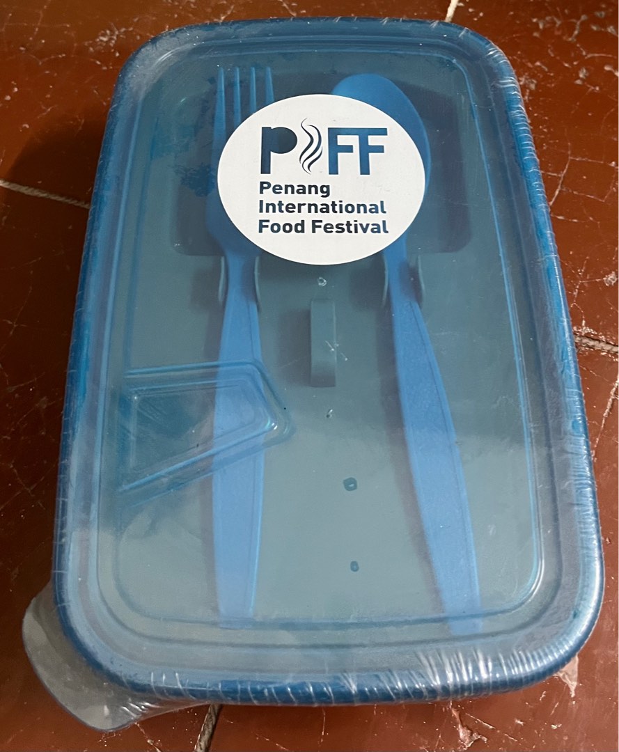 Plastic Tupperware with utensil set, Furniture & Home Living ...