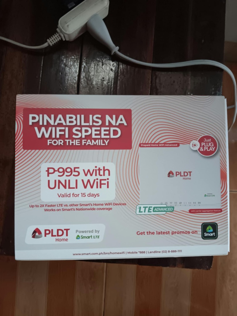 PLDT Home Prepaid WiFI LTE-Advanced - For Sale (Read Description ...