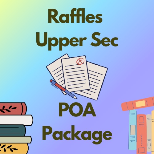 POA | RAFFLES STUDENT SEC 3/4 O LEVEL PRINCIPLE OF ACCOUNTS PACKAGE ...