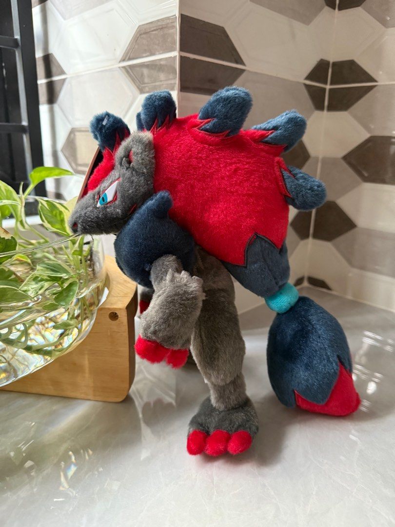 Pokemon Takara Tomy A.R.T.S. Zoroark Plush Toy, Hobbies & Toys, Toys ...