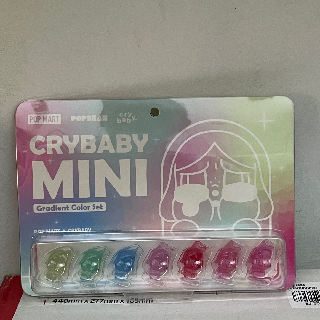 Pop Bean Cry Baby Mini Gradient Set, Hobbies & Toys, Toys & Games on ...
