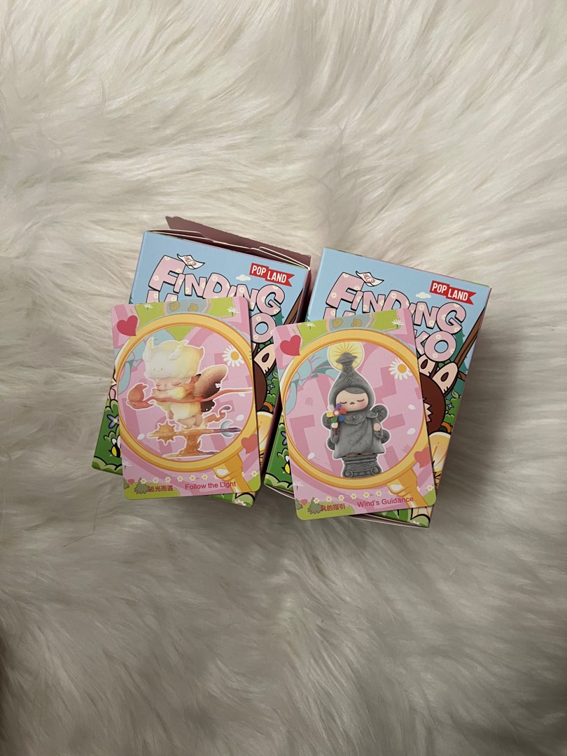 Pop Mart Finding Mokoko series - Dimoo + Pucky set, Hobbies & Toys ...
