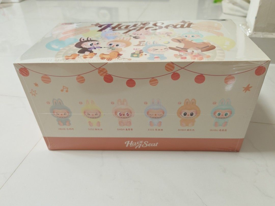 Authentic Labubu V2 Blind Box Have A Seat The Monsters, Hobbies & Toys ...