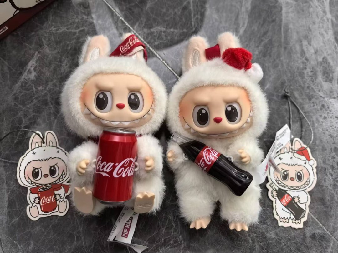 Popmart Coca-Cola Labubu Vinyl Face, Hobbies & Toys, Collectibles ...