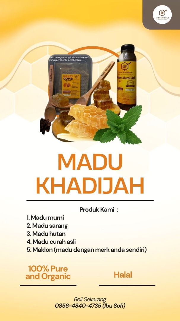 Premium 0856-4840-4735 Mitra Madu hutan Madu hutan Meningkatkan Daya Tahan Tubuh. Banggai ...