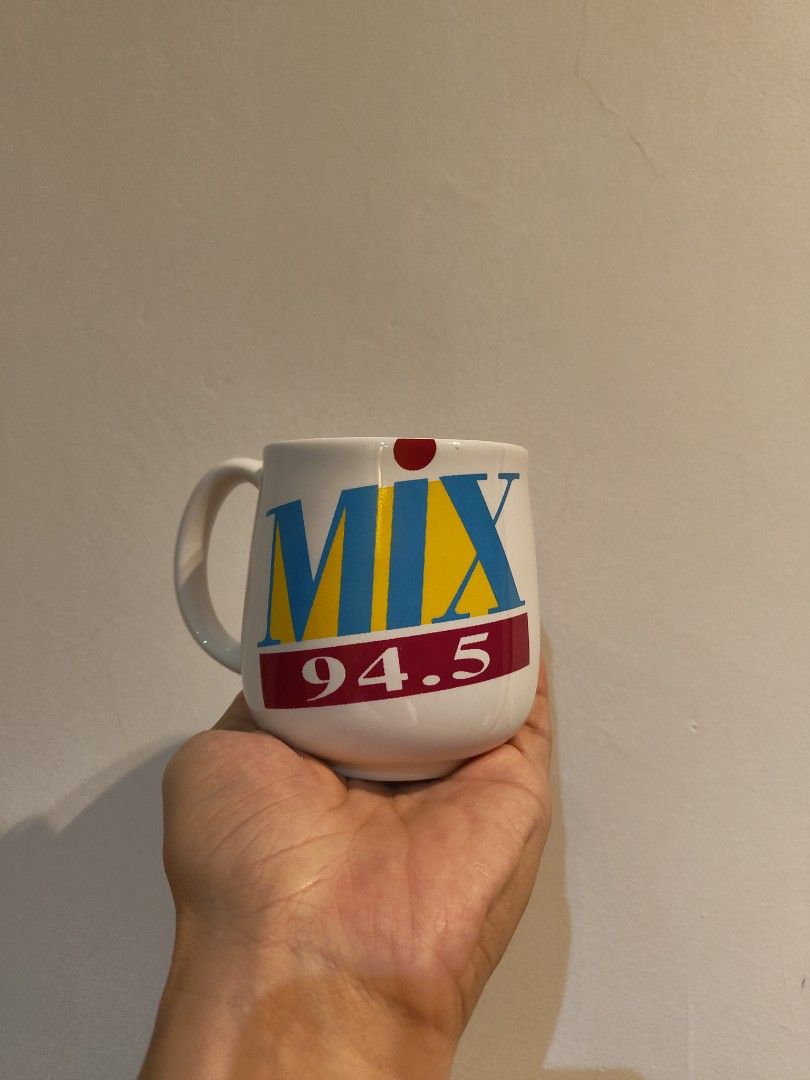 Rare Classic Mix FM Mug Cup 90s Vintage Vtg Retro 90 Music Collectibles ...