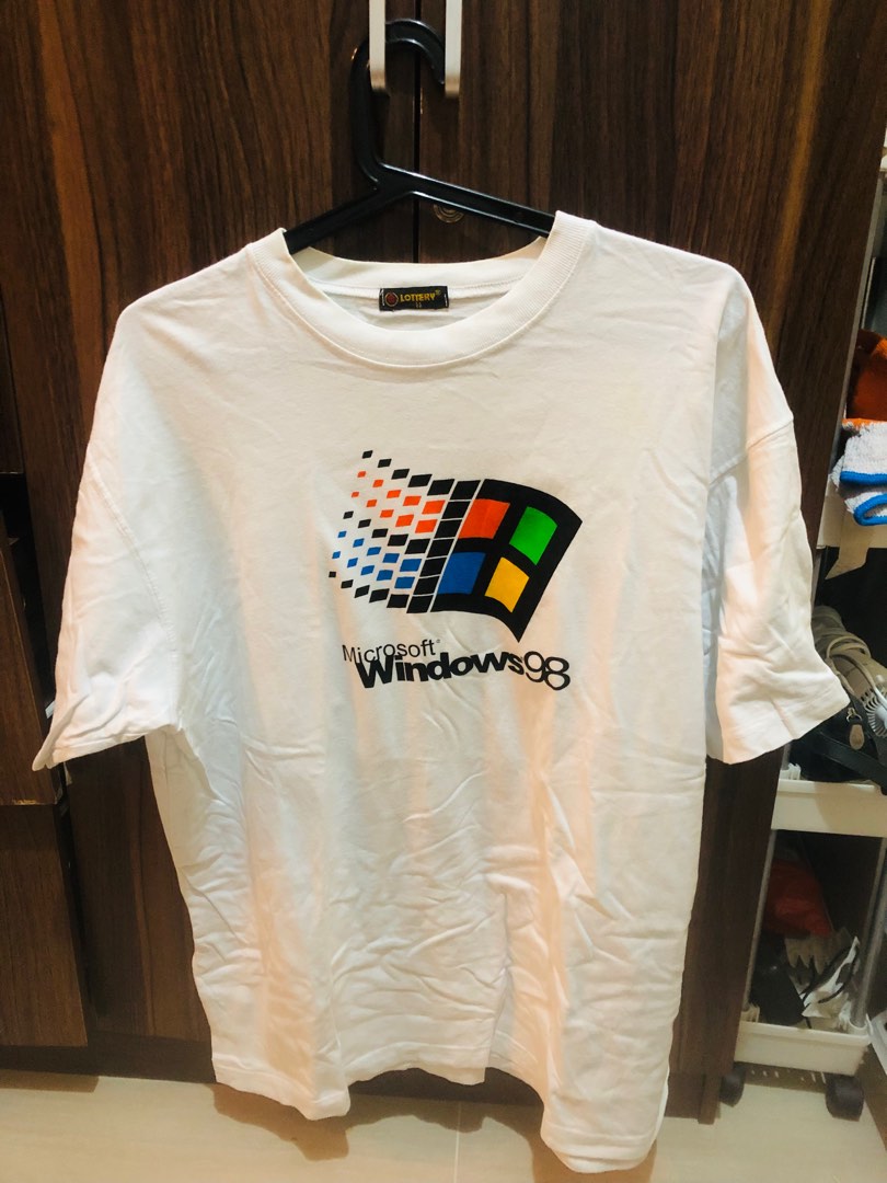 *RARE VINTAGE* Microsoft Windows 98 Shirt, Men's Fashion, Tops & Sets ...