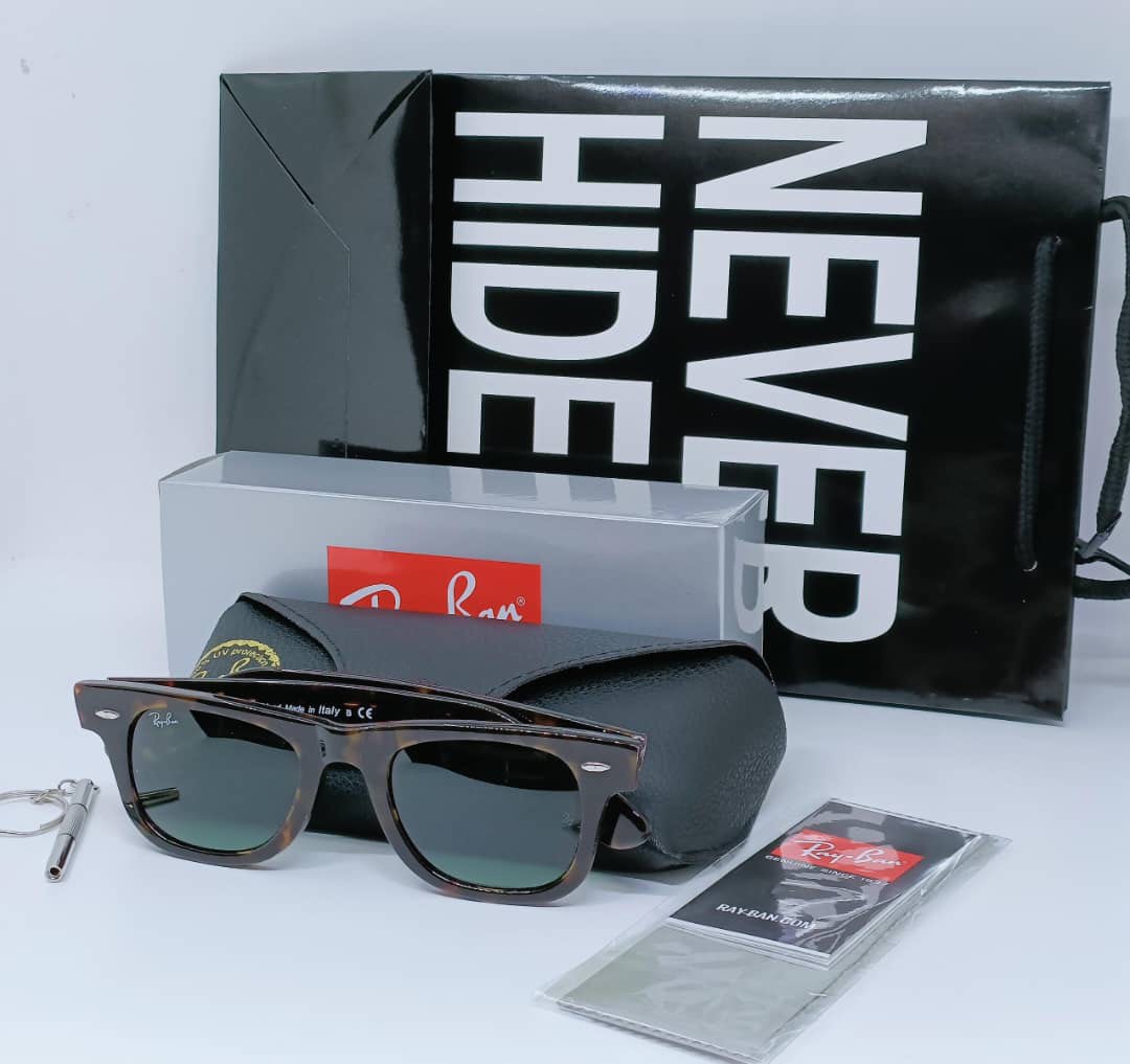 rayban wayferer rb2140 tortoise, Men's Fashion, Watches & Accessories ...