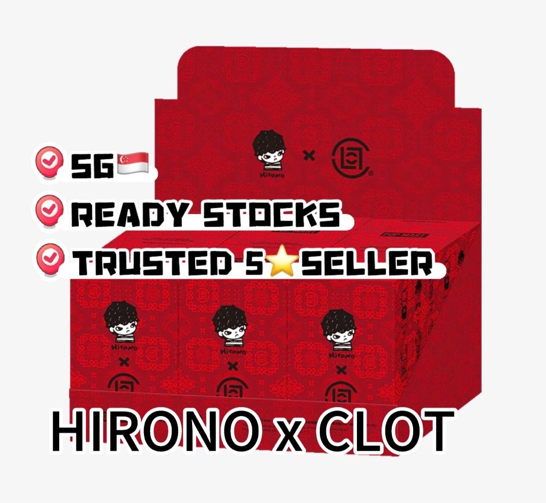 [READY STOCKS] Hirono CLOT series / FULL SET / NING NING / YIN YANG ...