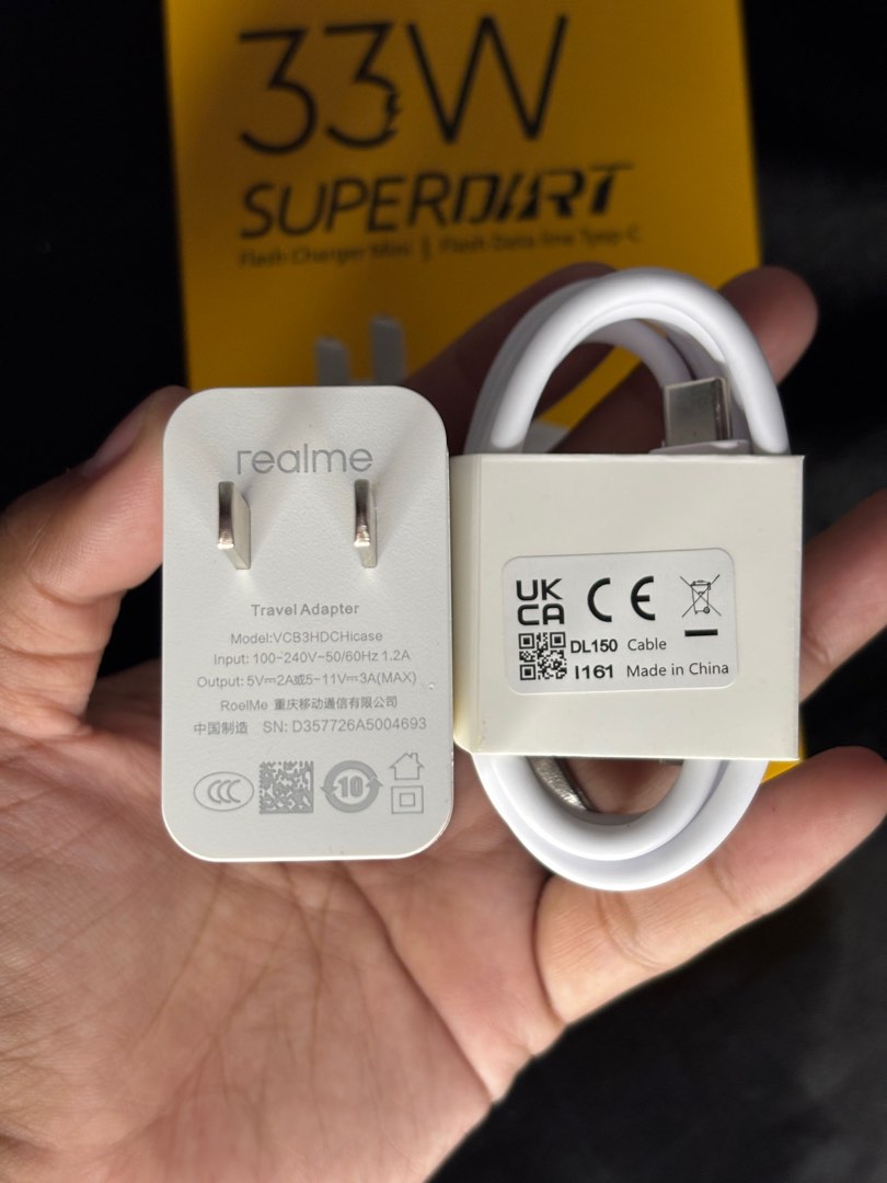 Realme 33watts Legit Fast Charger 100%, Mobile Phones & Gadgets, Mobile & Gadget Accessories ...