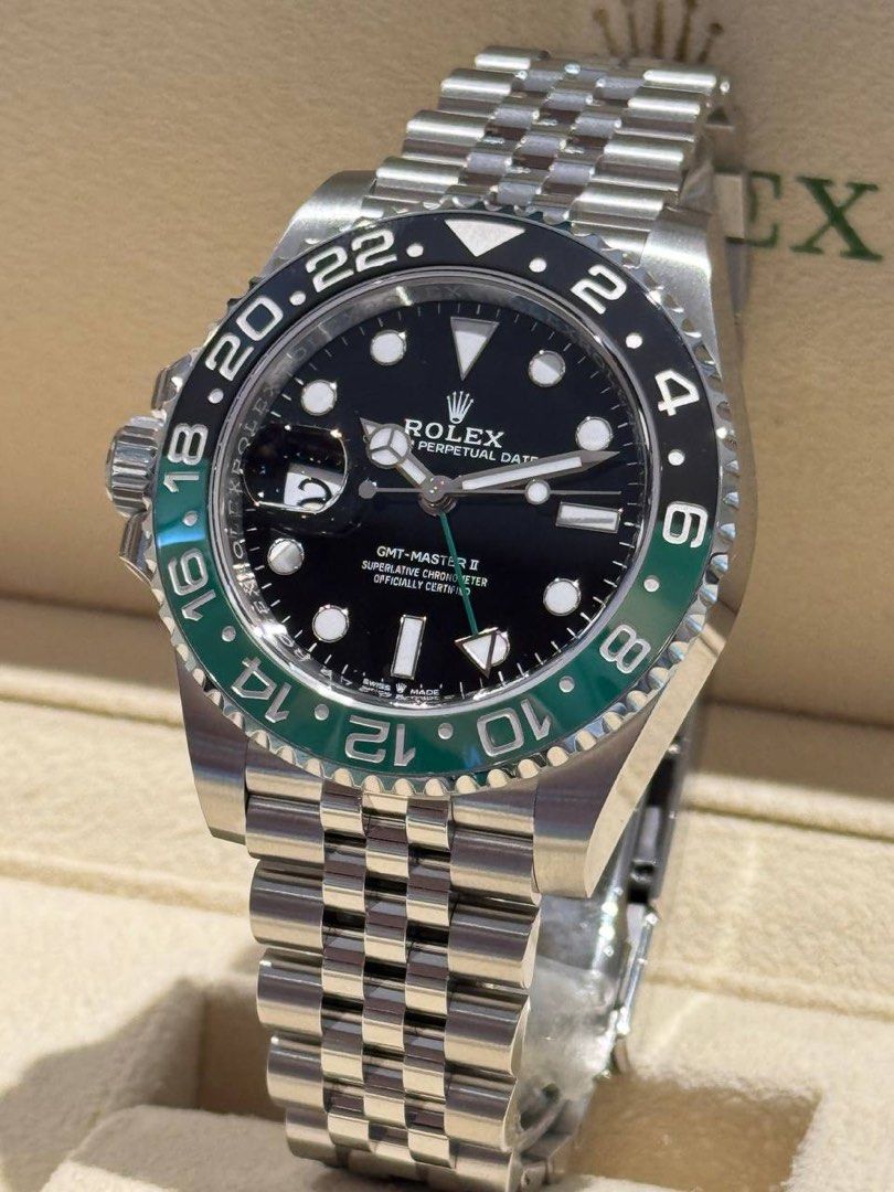 Rolex GMT-Master II 40 Sprite Jubilee Lefty 126720VTNR 2024/12, Luxury ...